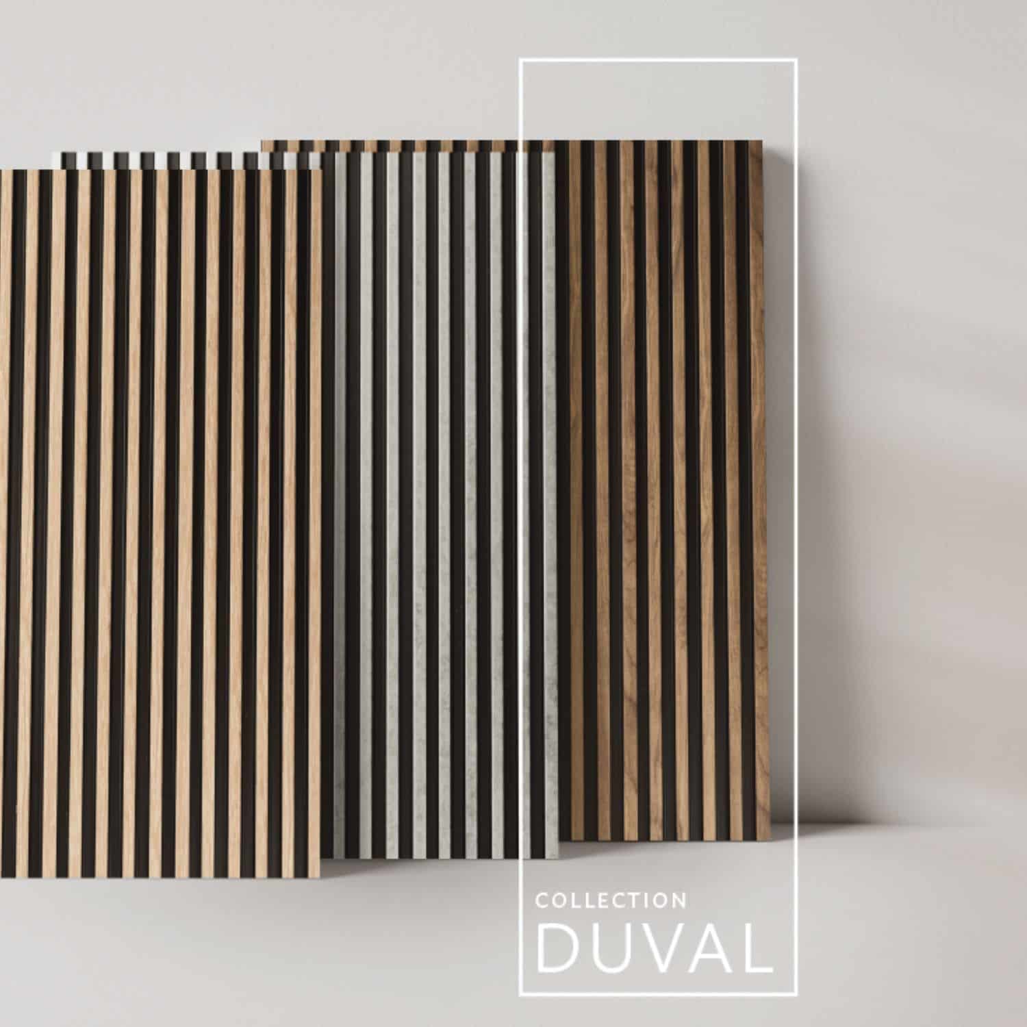 Panneau acoustique Duval Oak Silver / BK PA4871 - JARDINVERTICAL.ES